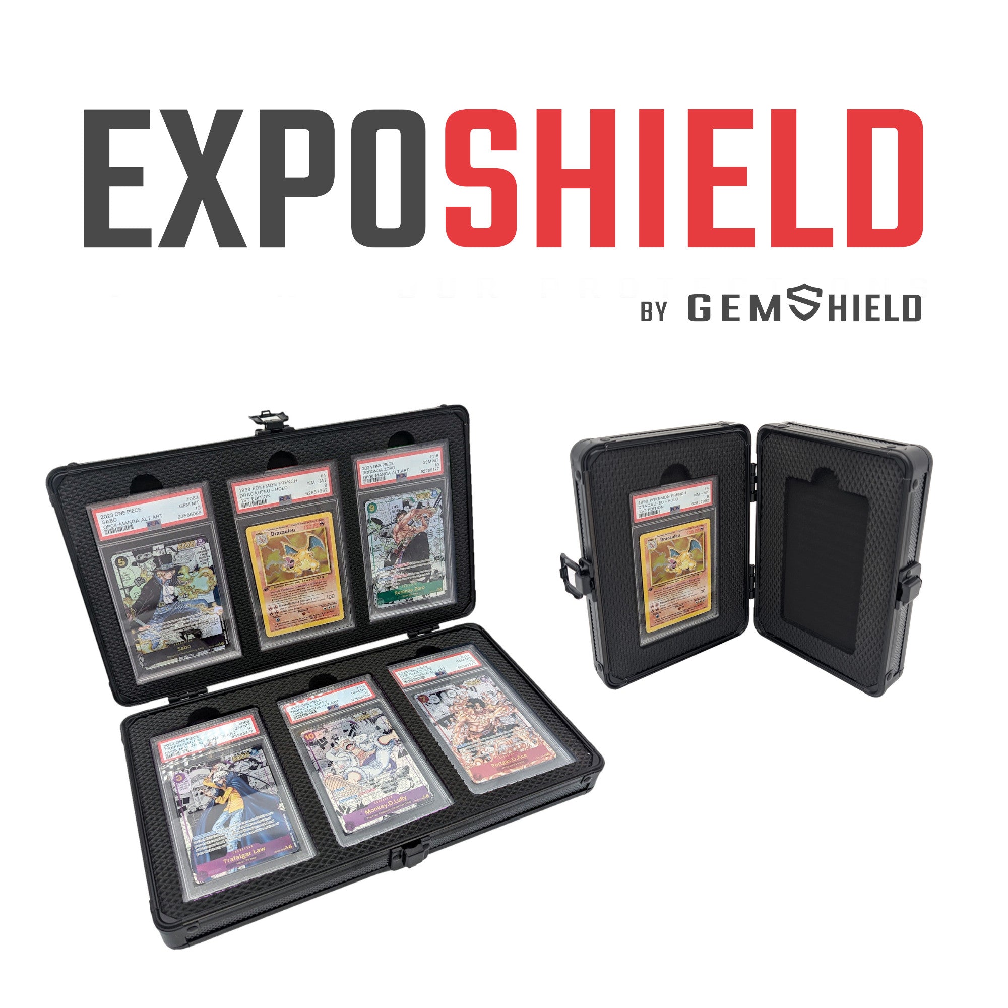 Mallettes Exposhield pour cartes gradées PSA CCC PCA – Gemshield